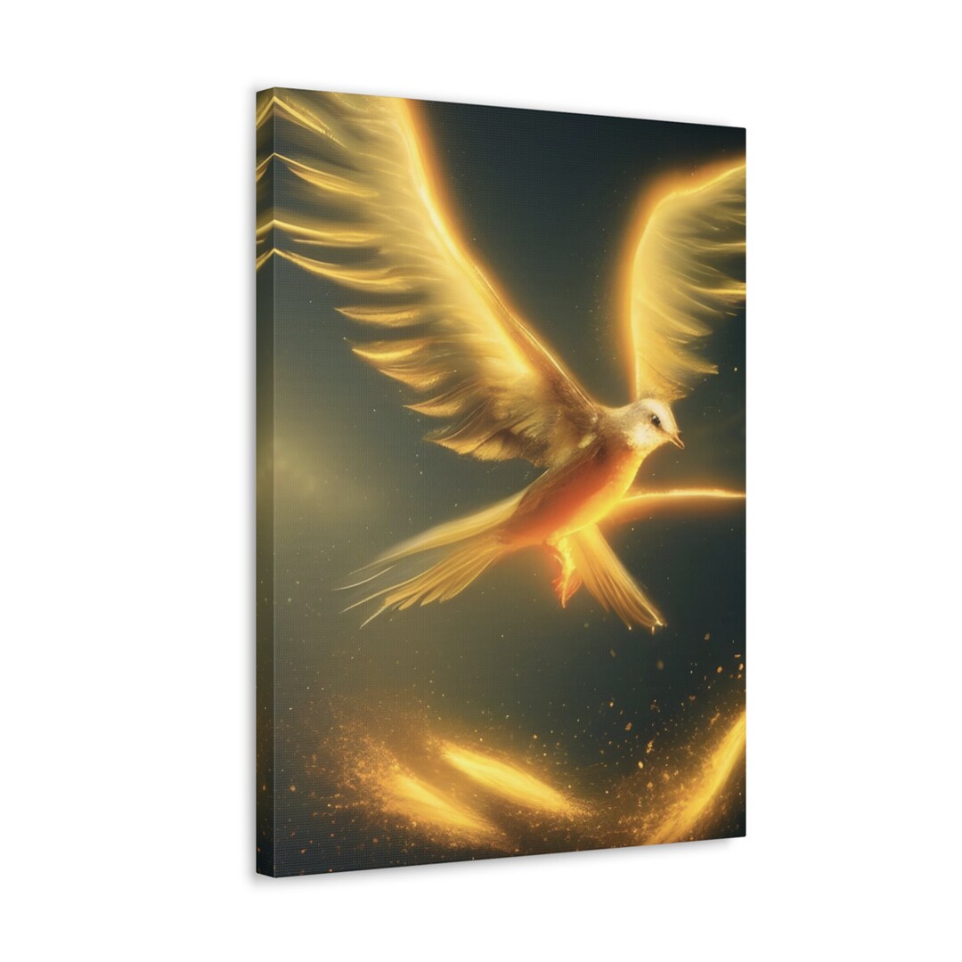 The Golden Holy Spirit/christianity Art/catholic Art/holy/gold Dove ...