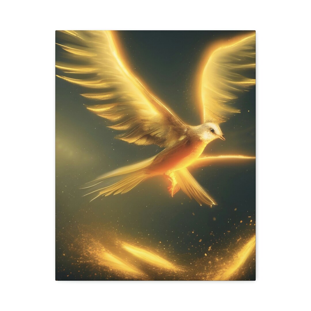 The Golden Holy Spirit - Etsy