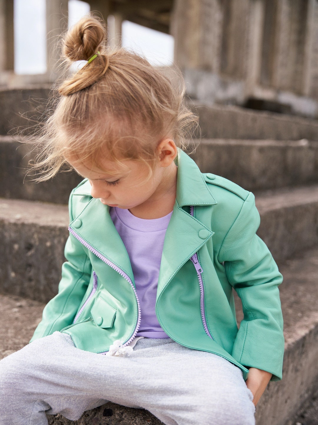 Toddler Leather Jacket 3t 4t Kids Rock Jacket - Etsy