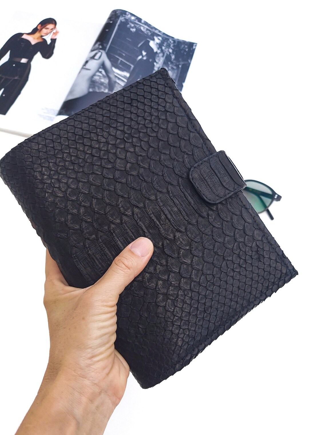 Diary Cover Planner Cover Python Leather Custom - Etsy