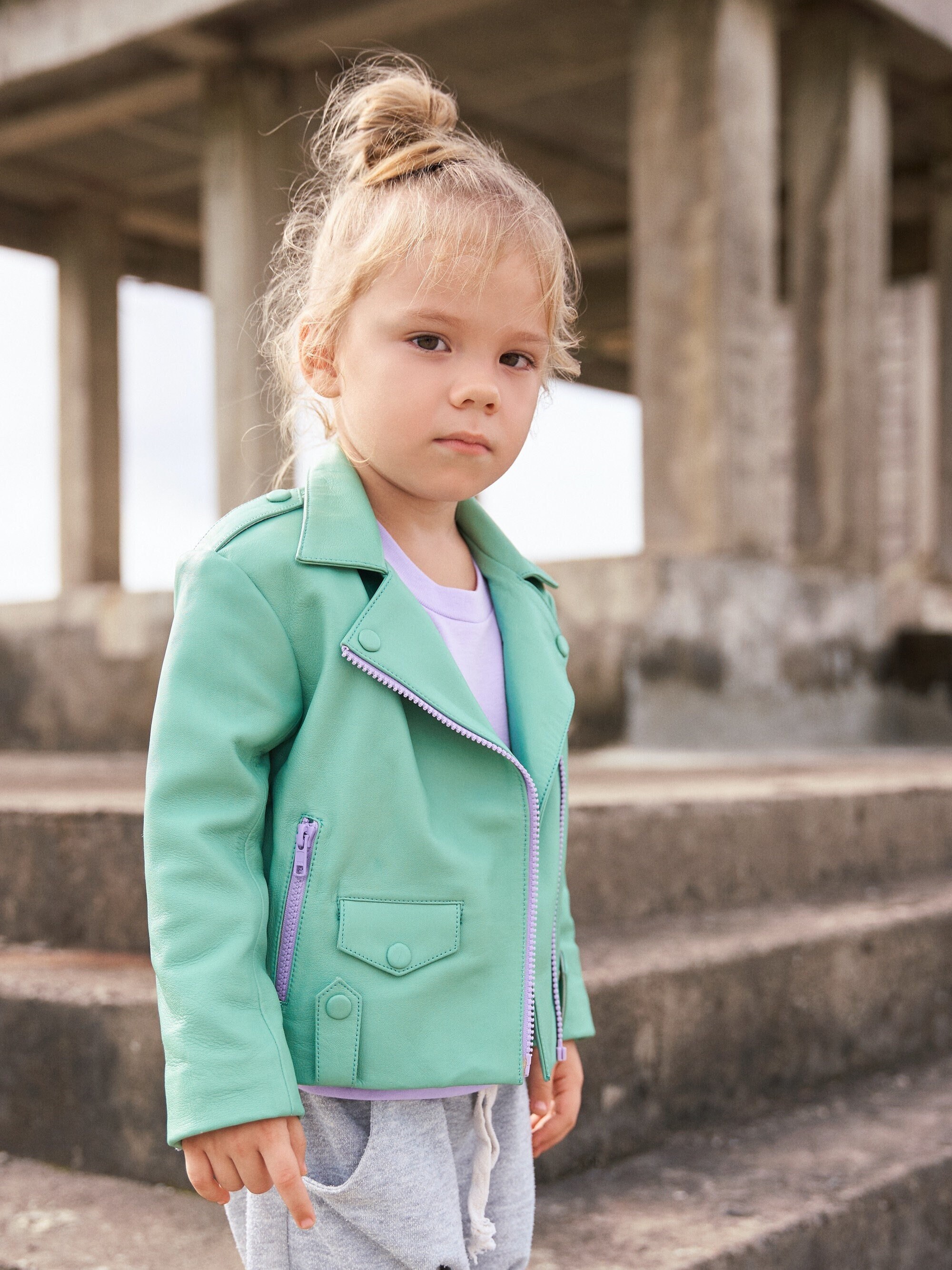 Toddler Leather Jacket 3t 4t Kids Rock Jacket - Etsy