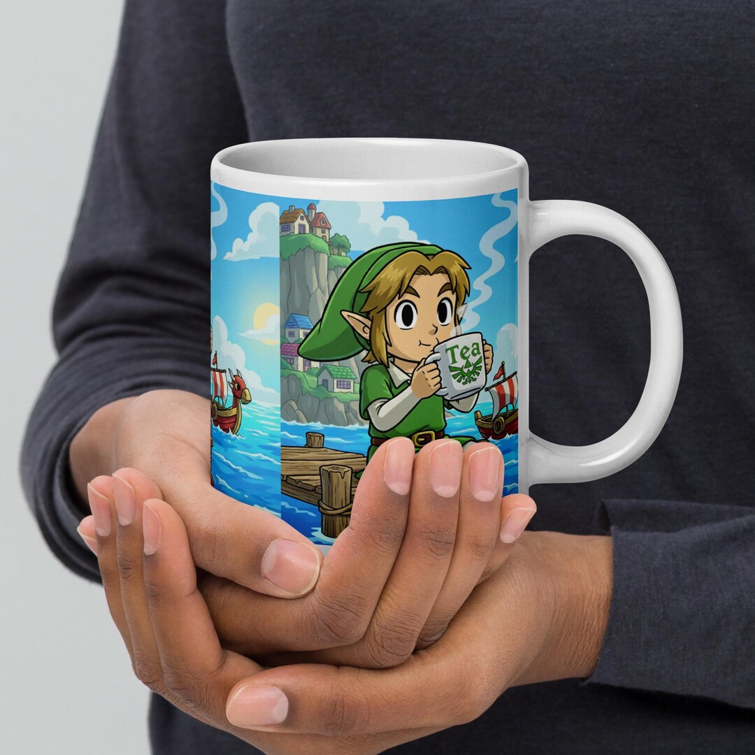 Zelda Wind Waker-inspired Adventure Zelda– Tea Cup | Coffee Mug - Etsy