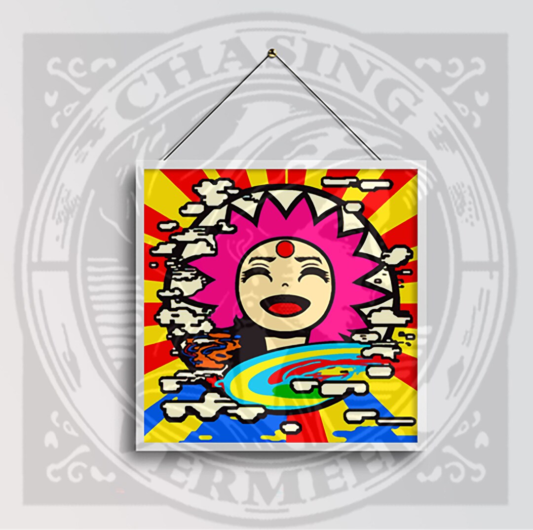 Pop Art, Japanese Style Pop Art, Anime Girl, Japanese Wall Art, Tokyo ...