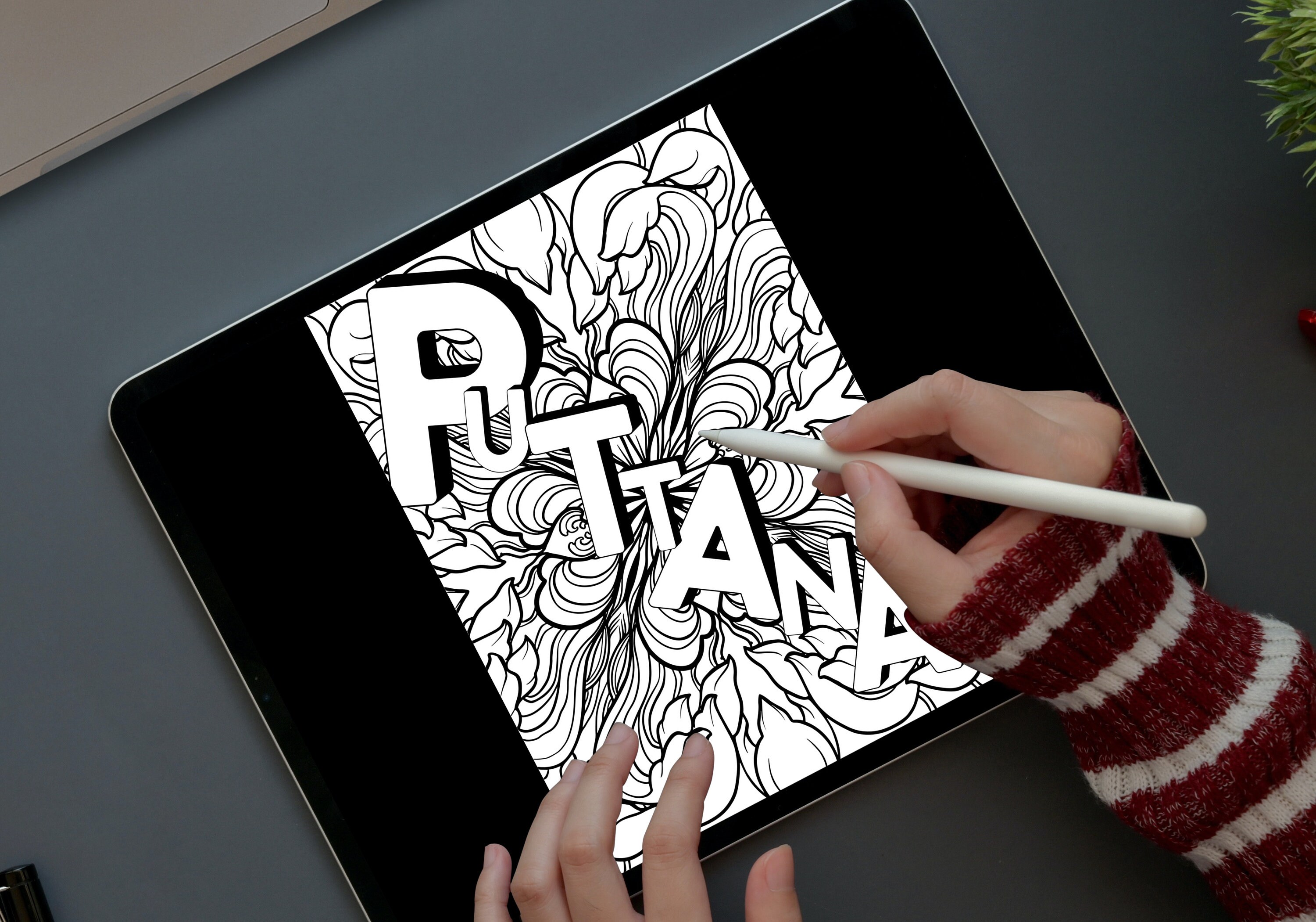 Printable Adult Colouring Pages, Instant Download, 19x Fun Italian ...