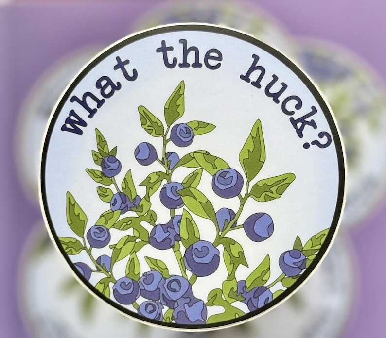 What the Huck - 3" Vinyl Sticker - Gifts - Etsy