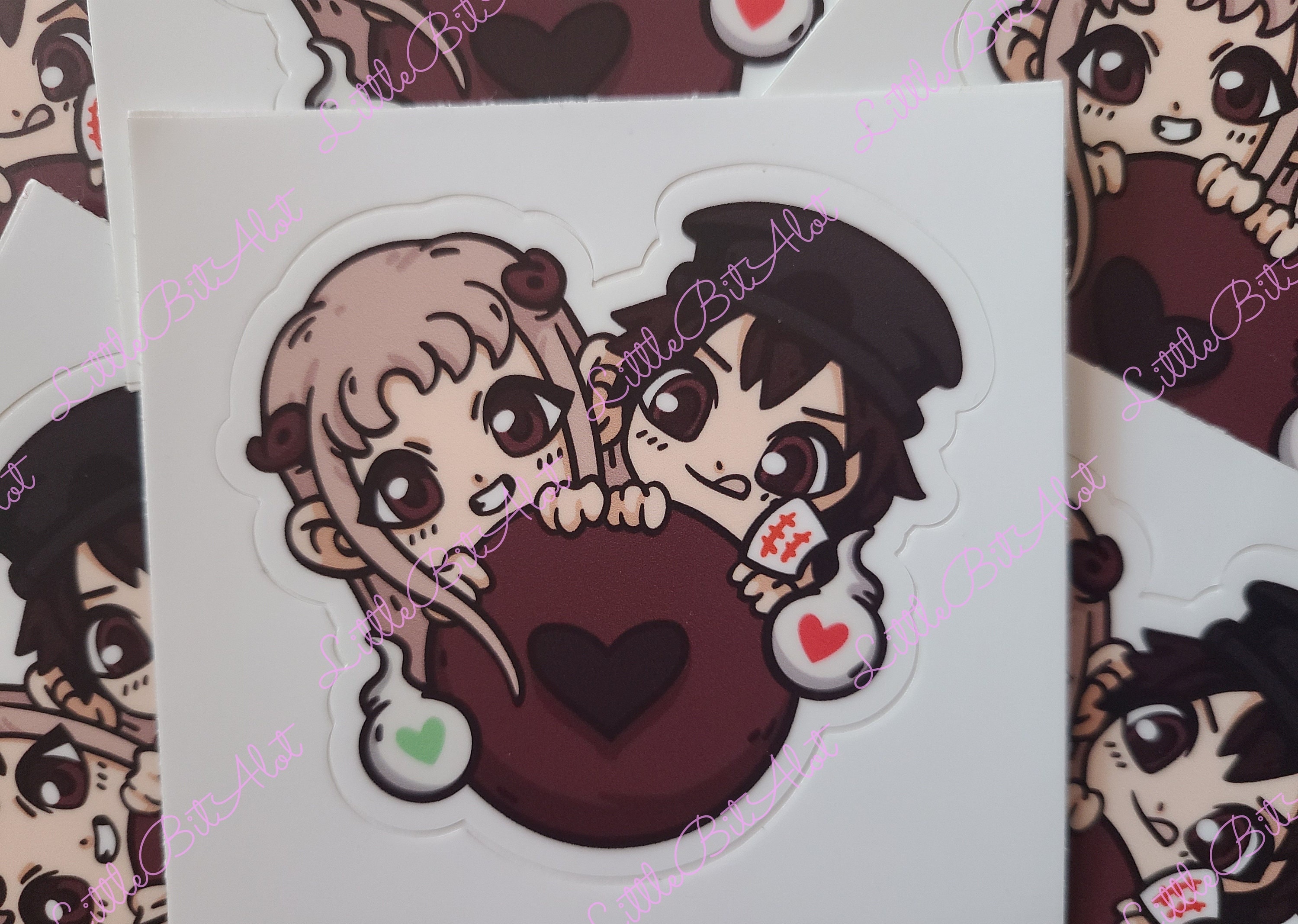 Hanako-kun and Nene TBHK Stickers - Etsy