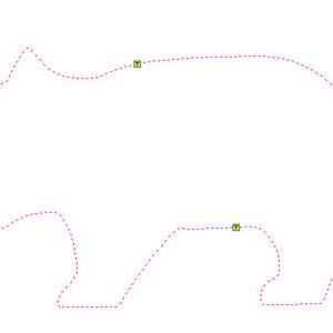 Wombat 2D Profile Vector File Dxf Svg Ai Eps Pdf for CNC Router Plasma ...