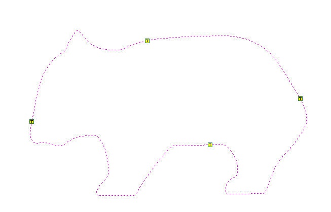 Wombat 2D Profile Vector File Dxf Svg Ai Eps Pdf for CNC Router Plasma ...