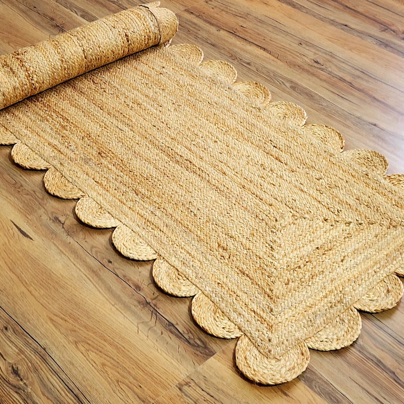 Jute Rug 5x4 - Etsy