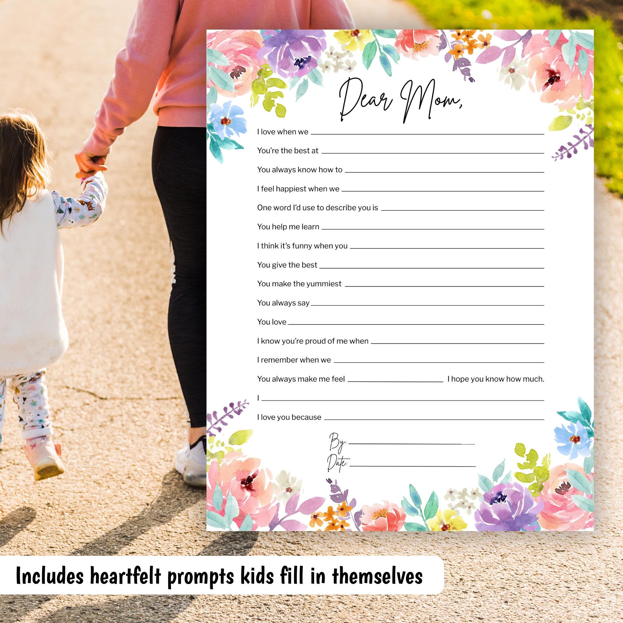 All About My Mom Printable Mothers Day Gift Idea | About My Mom ...