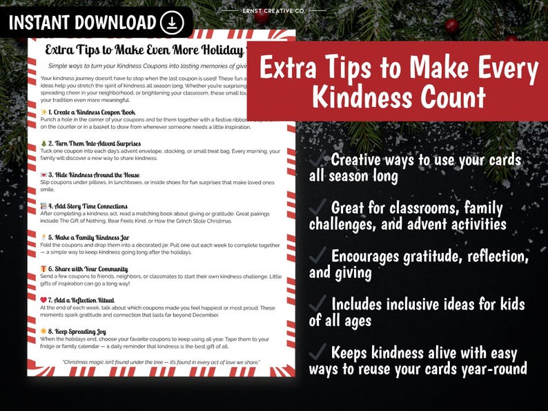 90 Printable Kindness Activity Cards | Acts of Kindness Cards for ...