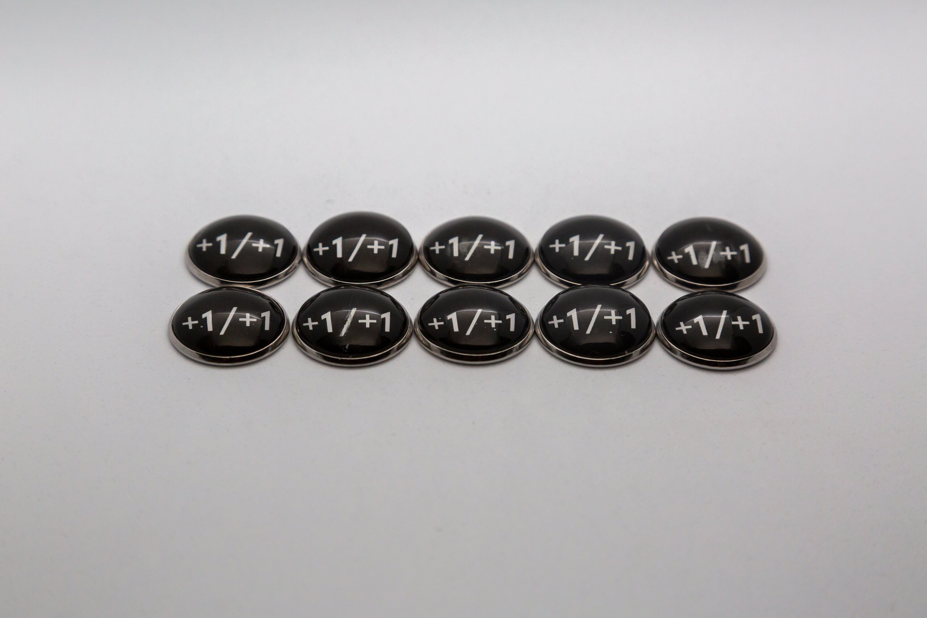 10 Magic: the Gathering Counters 1/1 and 1/1 in Five Colors set of 10 ...