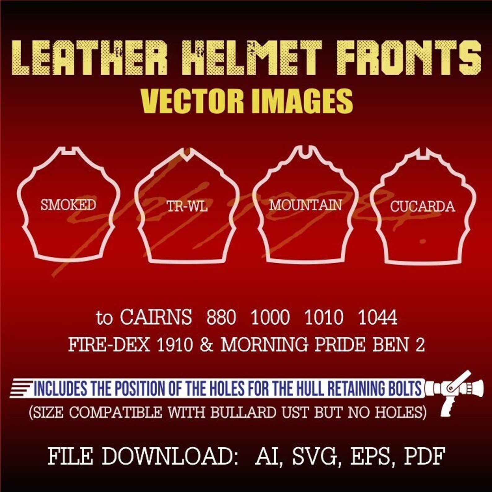 NEW Pack of 4 Vector Templates for Leather Shields for Traditional ...