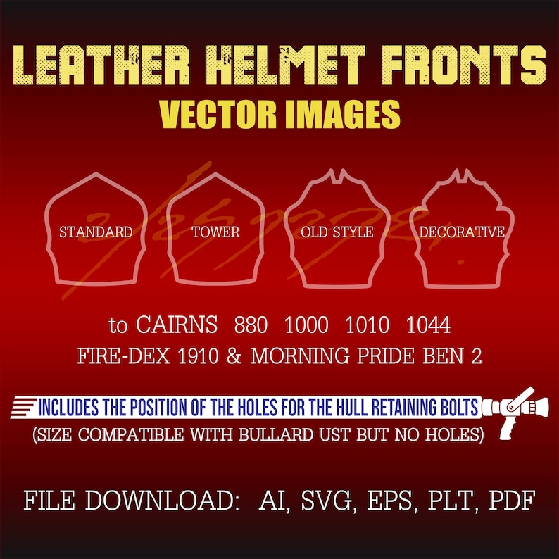 Pack of 4 Vector Templates for Leather Shields for Traditional ...
