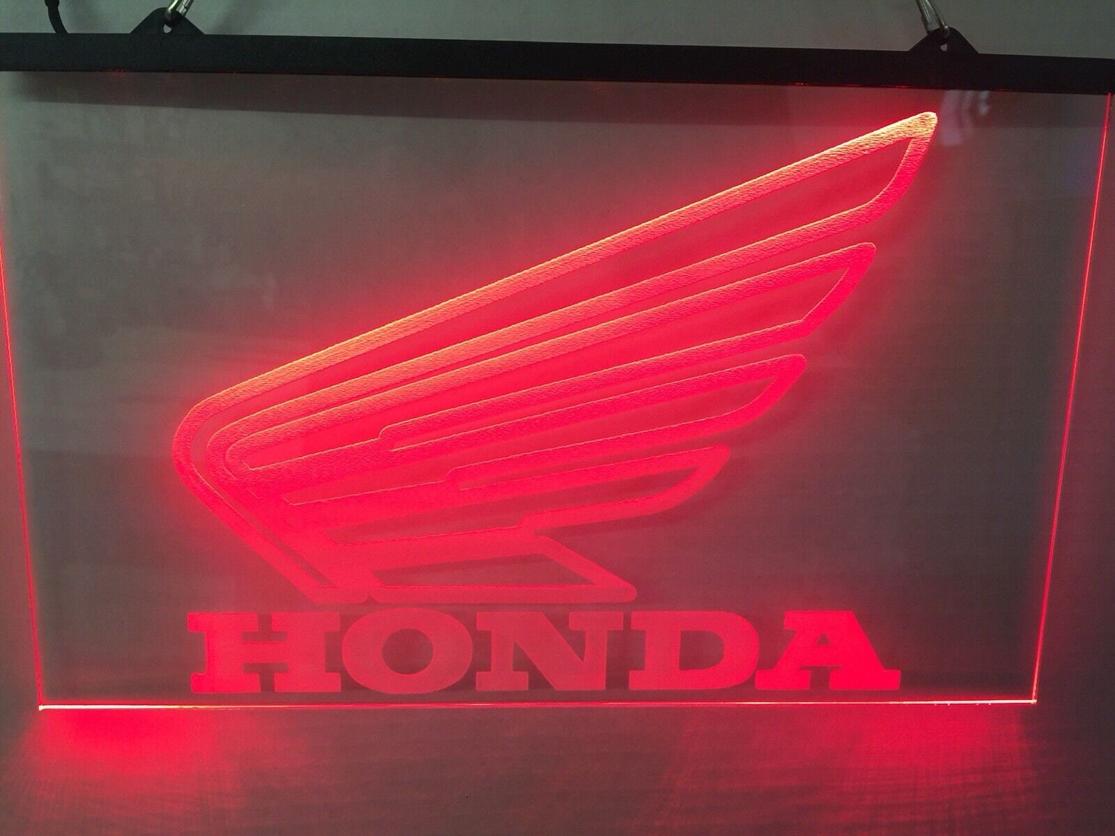 Teal Honda Neon Lights