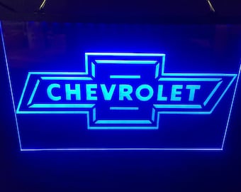 Chevrolet Silverado Neon Signs - Etsy