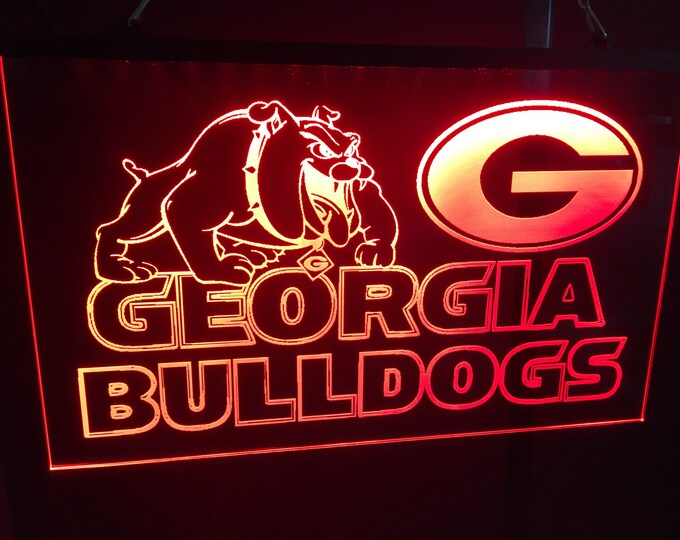 UGA Bulldog Book Folding - Etsy