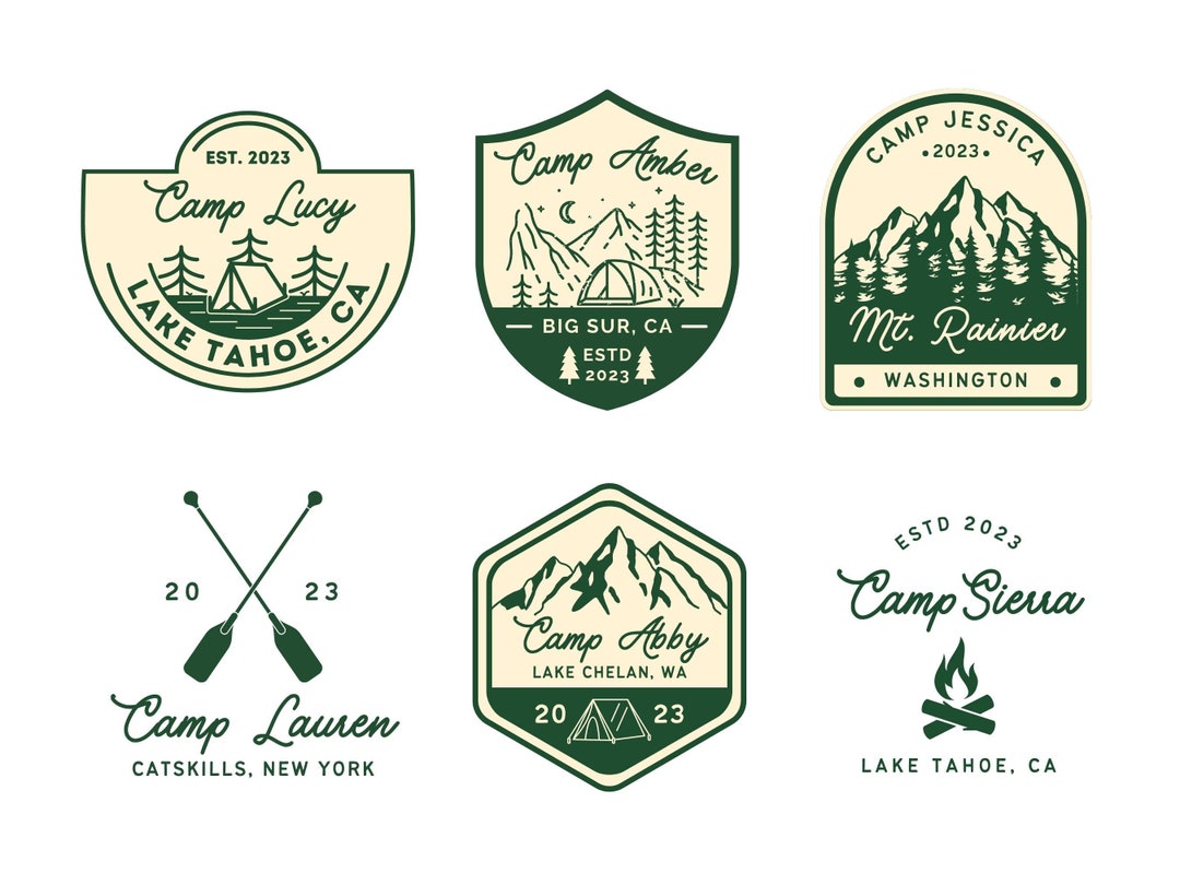 Camp Bachelorette Custom Logo, Personalized Logo Design Services for Bachelorette SVG, Last ...