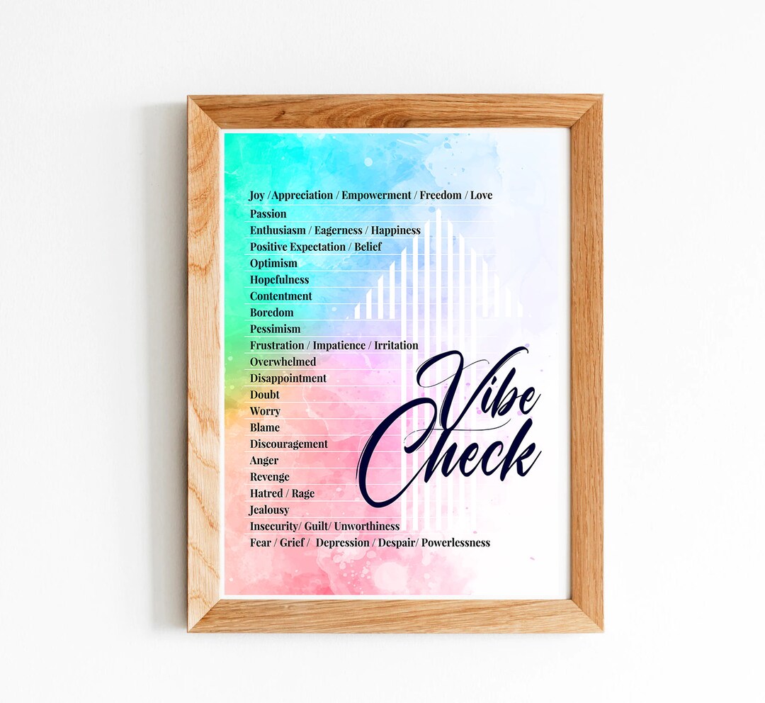 Vibe Check Emotion Guidance Scale - Etsy