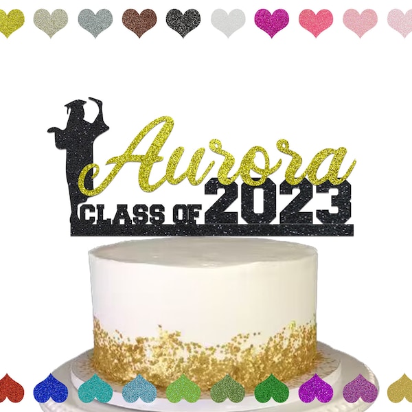 Black Girl Graduate Cake Topper - Etsy