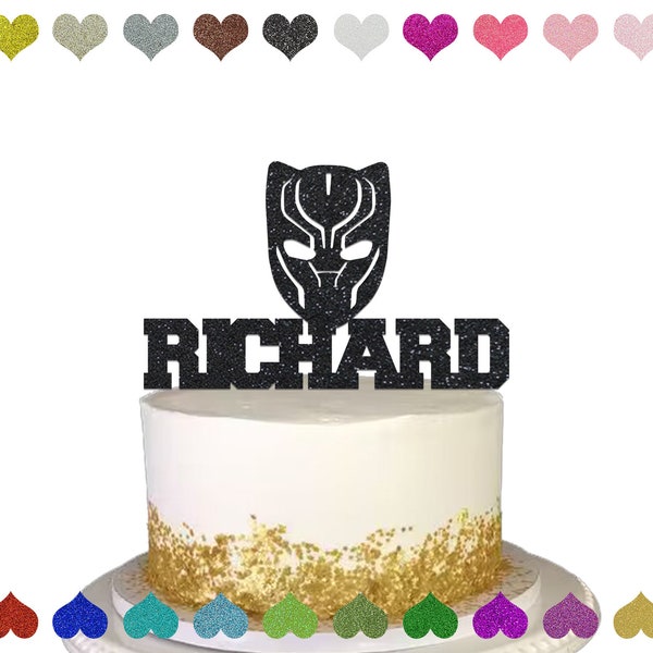 Panther Cake Topper - Etsy