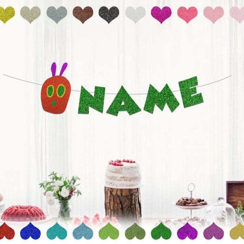 Hungry Caterpillar Banner - Etsy