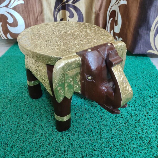 Indian Furniture Indian Elephant Stand - Etsy
