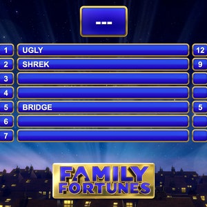 UK Version Family Fortunes Powerpoint Party Game - Etsy