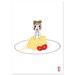 Spaghetti Girl Poster | Wall Art | Gift Idea | Art Print | Illustration ...