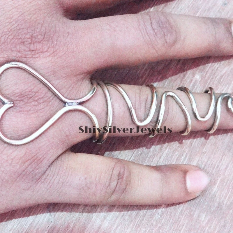 Three Finger Ring - Etsy