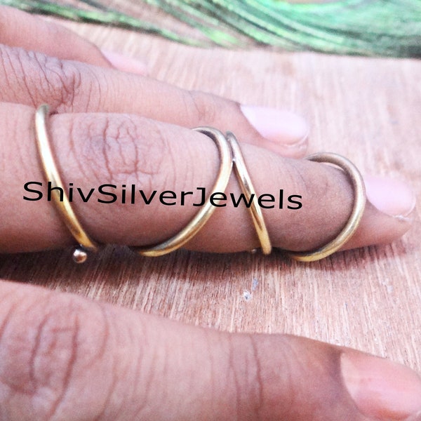 Middle Finger Rings for Women - Etsy