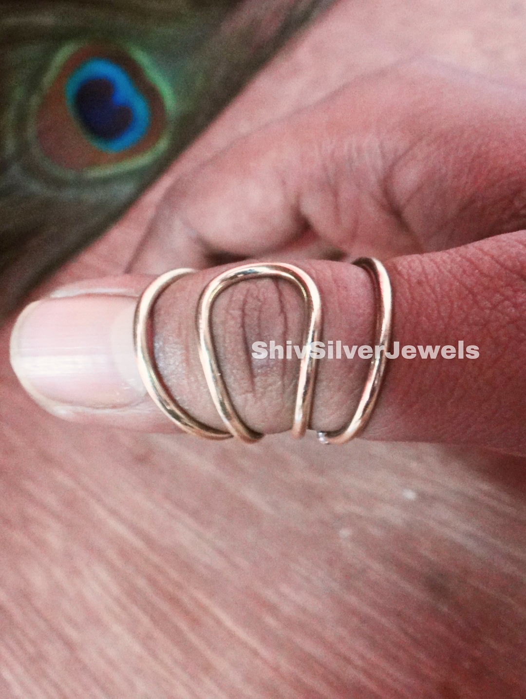 925 Sterling Silver Thumb Splint, MCP Hyperextension Splint, Arthritis ...