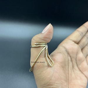 Adjustable Arthritis Thumb MCP Splint, Stable Thumb Splint Ring, Solid ...