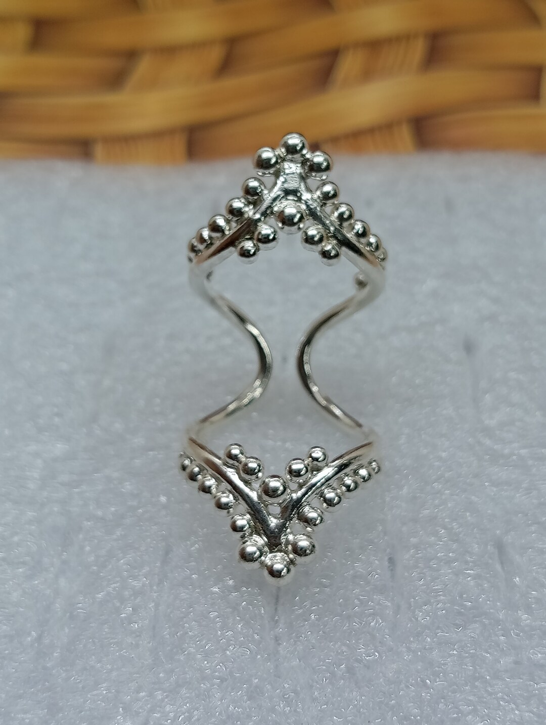 Silver Arthritis Ring,splint Knuckle Ring, Simple Midi Ring, Sterling ...