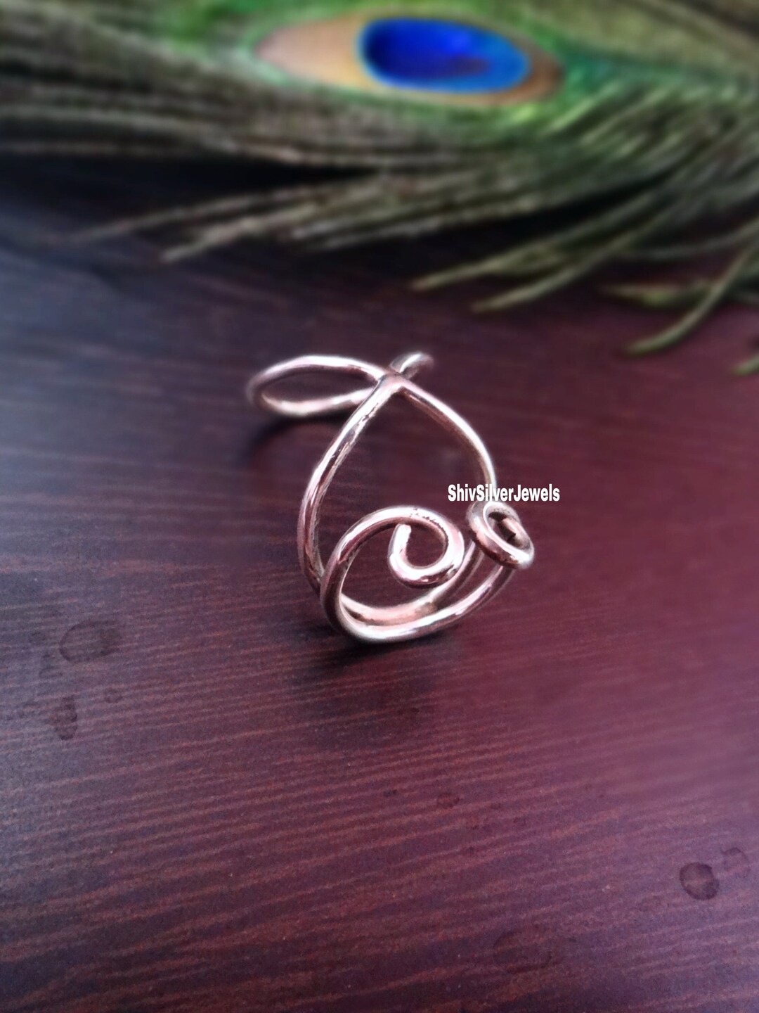 925 Silver Finger Splint Ring: Arthritis, Trigger Finger, EDS Support ...