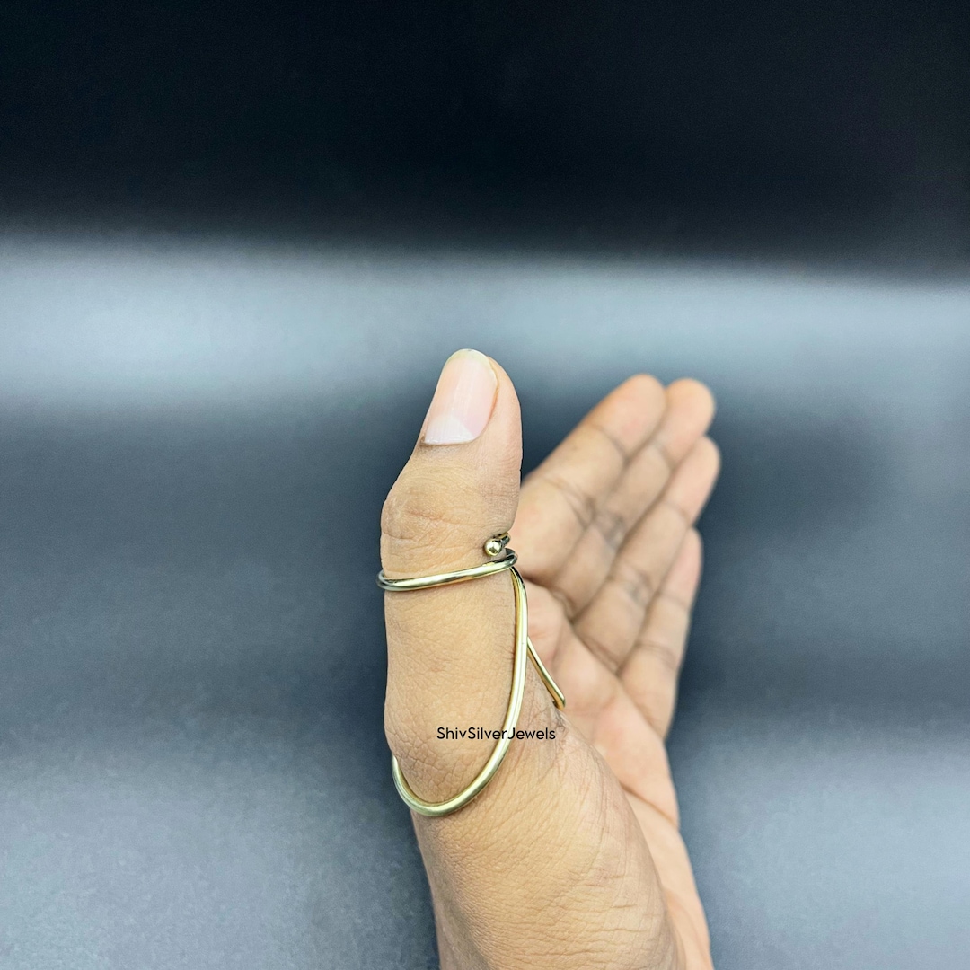 Adjustable Arthritis Thumb MCP Splint, Stable Thumb Splint Ring, Solid ...