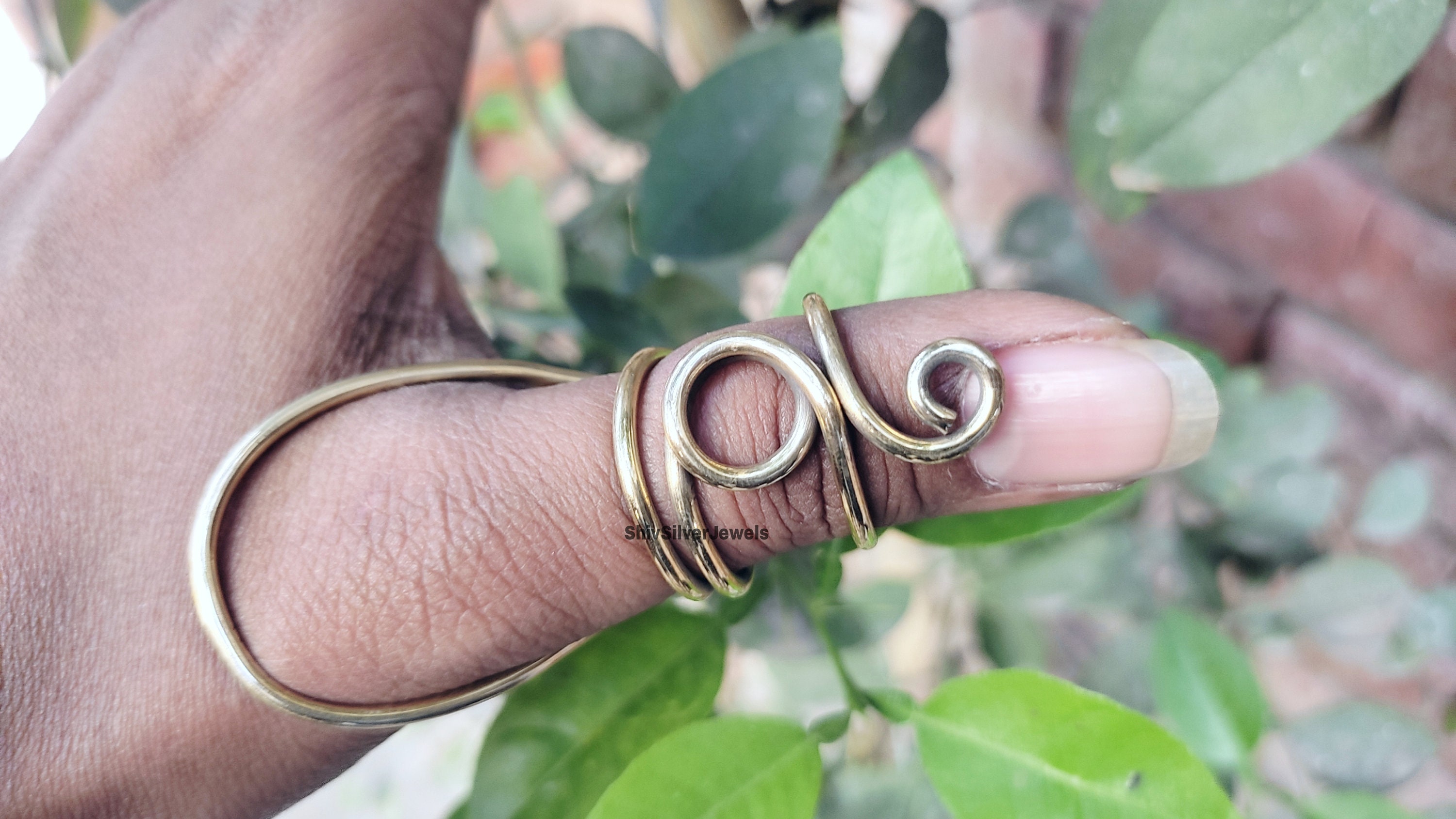 Thumb Splint MCP 925 Silver Ring MCP Hyperextension Splint - Etsy