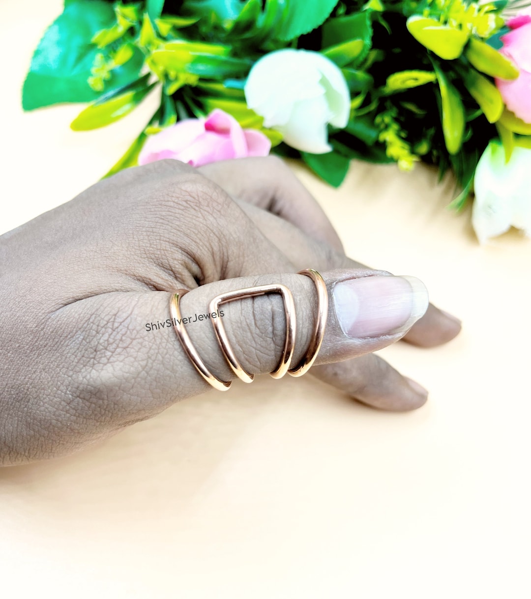 925 Sterling Silver Thumb Splint, Arthritis Thumb Hyperextension Splint ...