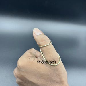 Adjustable Arthritis Thumb MCP Splint, Stable Thumb Splint Ring, Solid ...