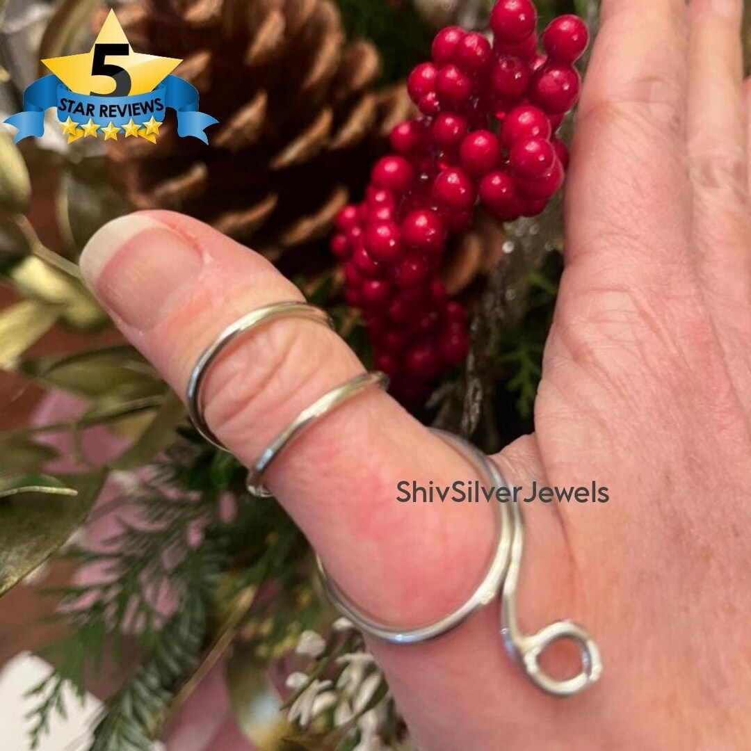 Thumb Splint MCP 925 Silver Ring, MCP Hyperextension Splint, Arthritis ...