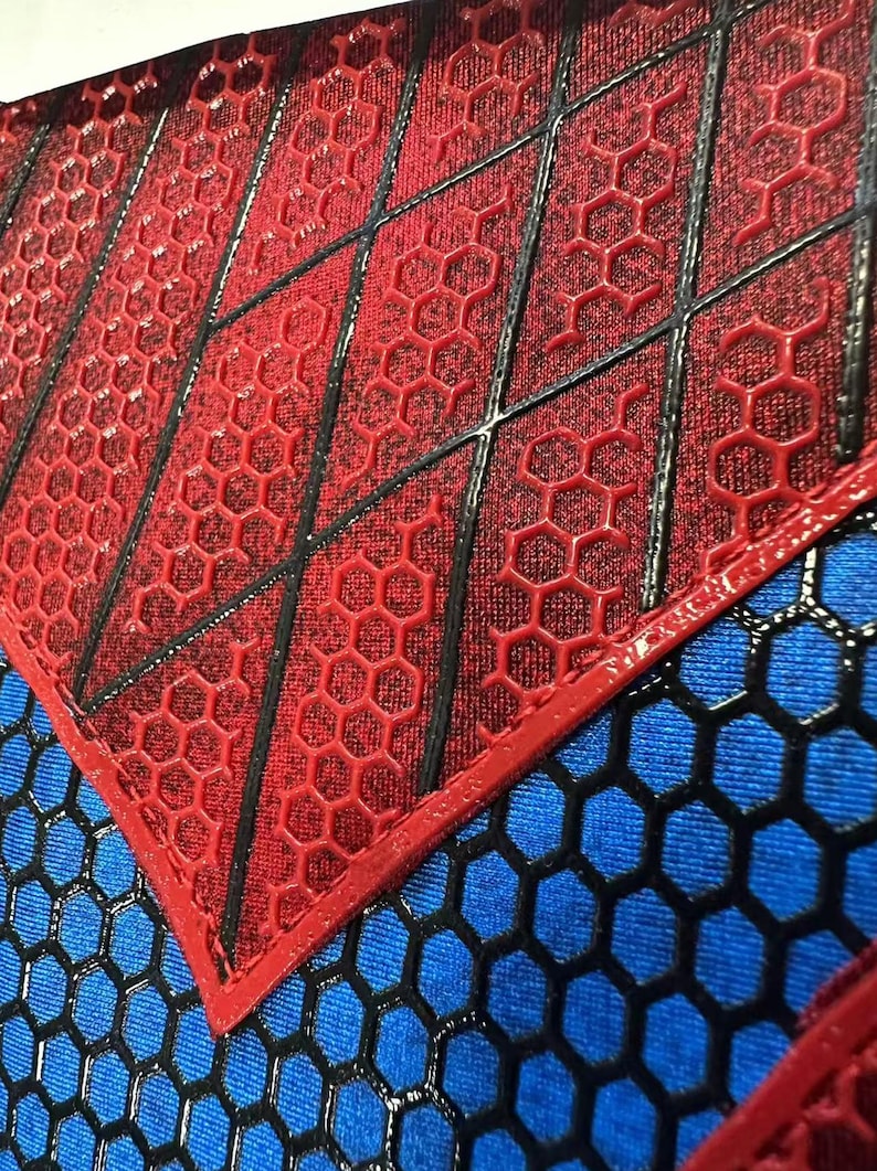 Costume de cosplay TASM2 avec sangle surélevée 3D Costume de super ...