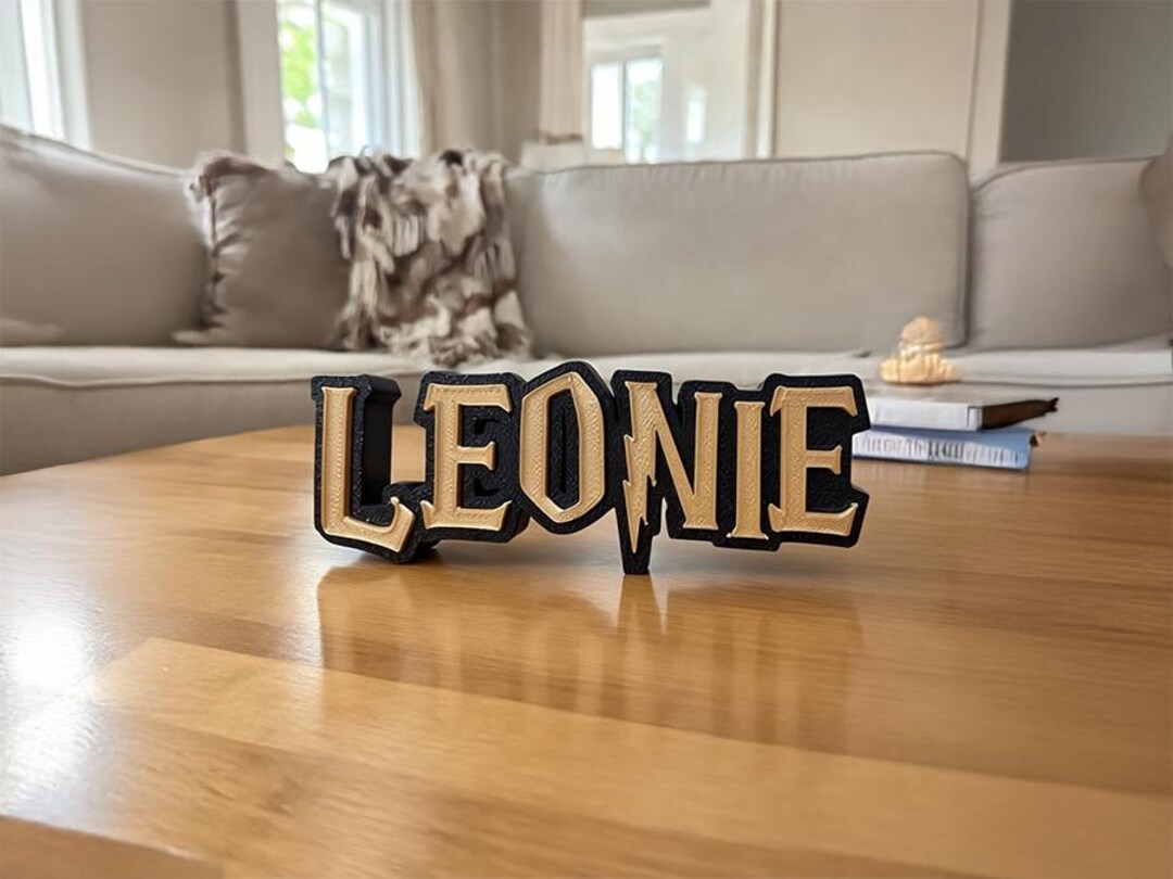 Personalized Nameplate - for Every HP Fan - Desk Display - Desk ...