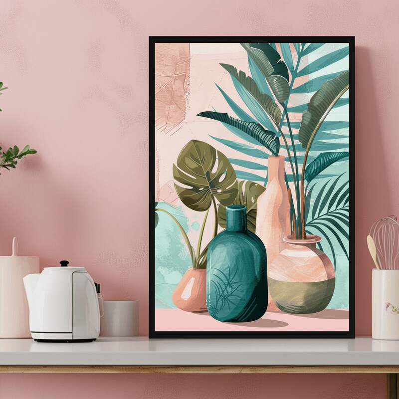 Boho Botanical Art - Etsy