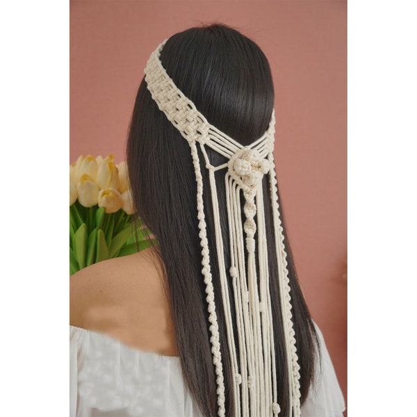 Macrame Veil - Etsy