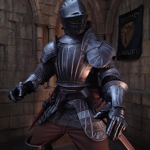 Demon Fluted Knight Set - Etsy