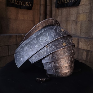 Engraved Heavy Pauldrons - Etsy