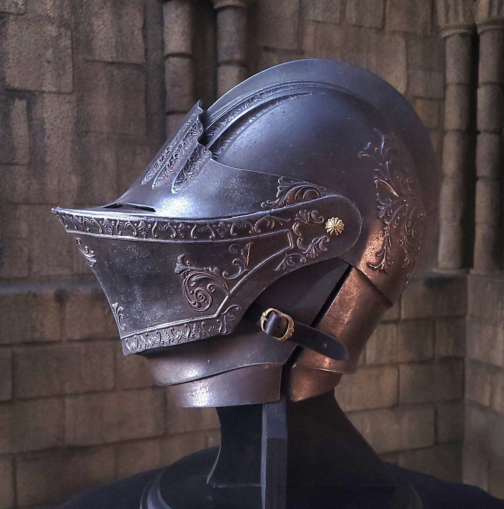 Fluted Knight Helmet - Etsy