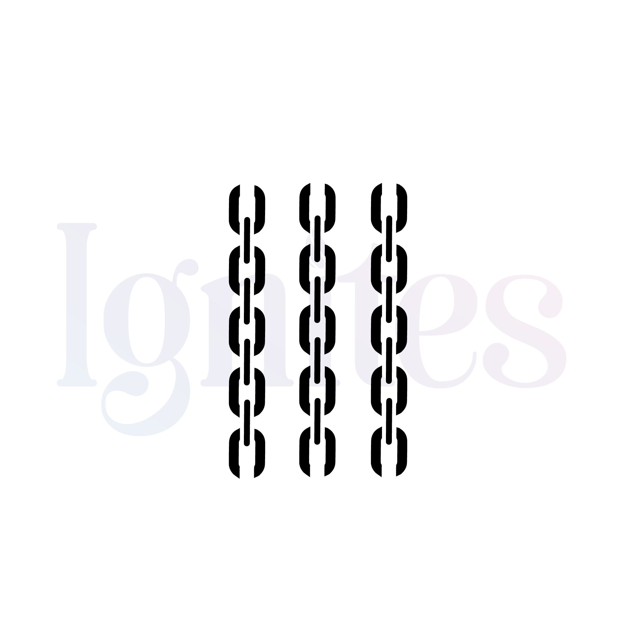 Chain Stencil Airbrush Nail Stencil - Etsy