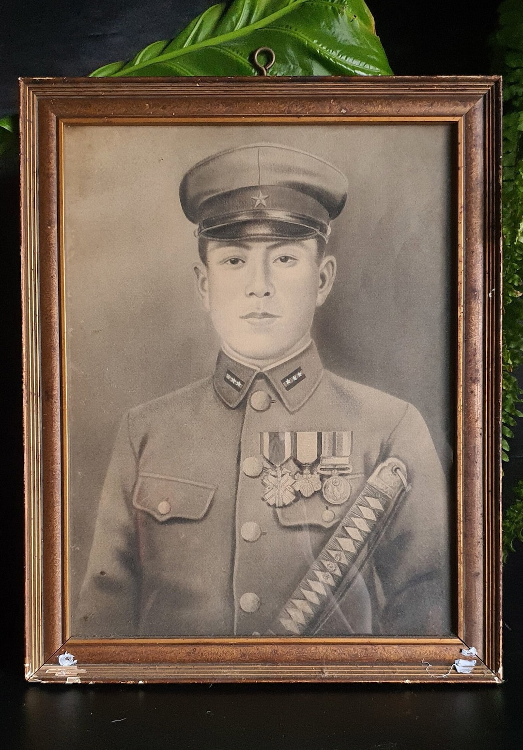 WW2 Imperial Japanese Officer Soldier Portrait - Etsy