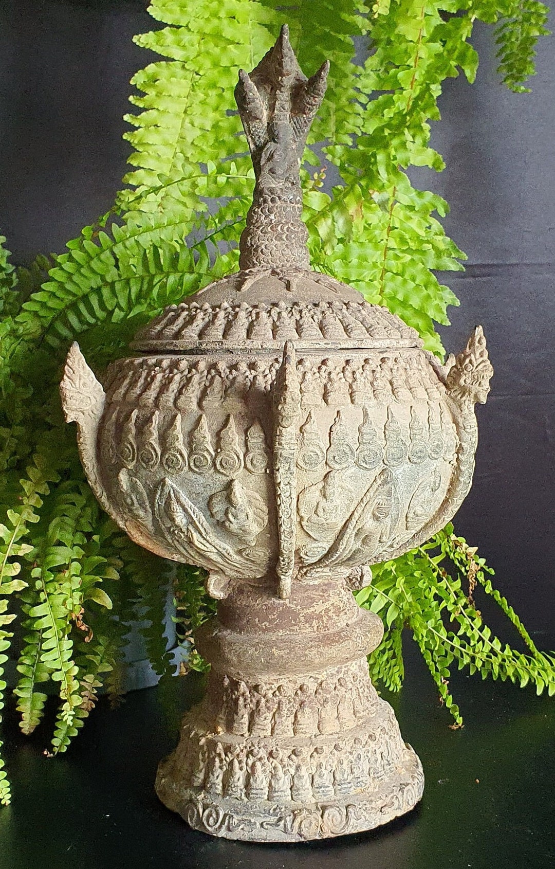 Important 19thc Buddhist Ritual Bronze Bowl - Etsy